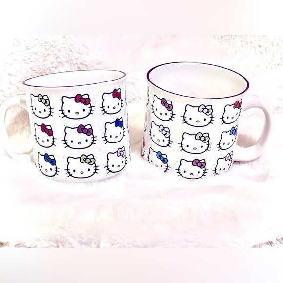 Hello Kitty | Kitchen | Hello Kitty Set Of Bow Mugs | Poshmark